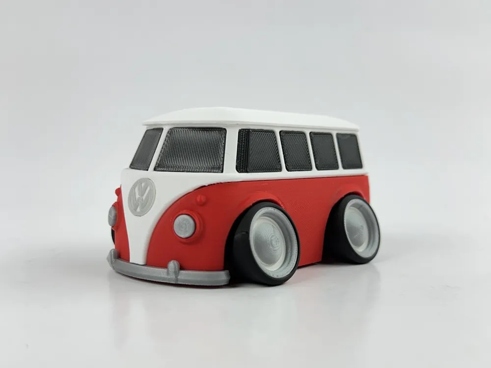 Tooned VW T1 BUS by soarpix MakerWorld: Download Free 3D Models