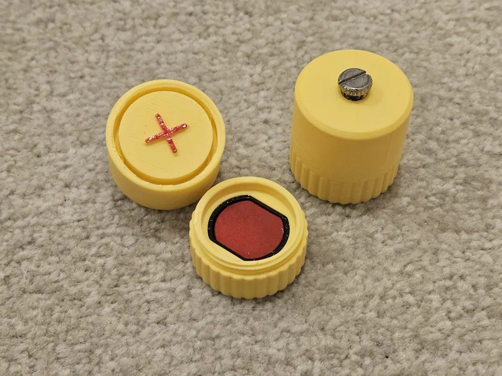 Drill Hole Stamp Guide - Free 3D Print Model - MakerWorld