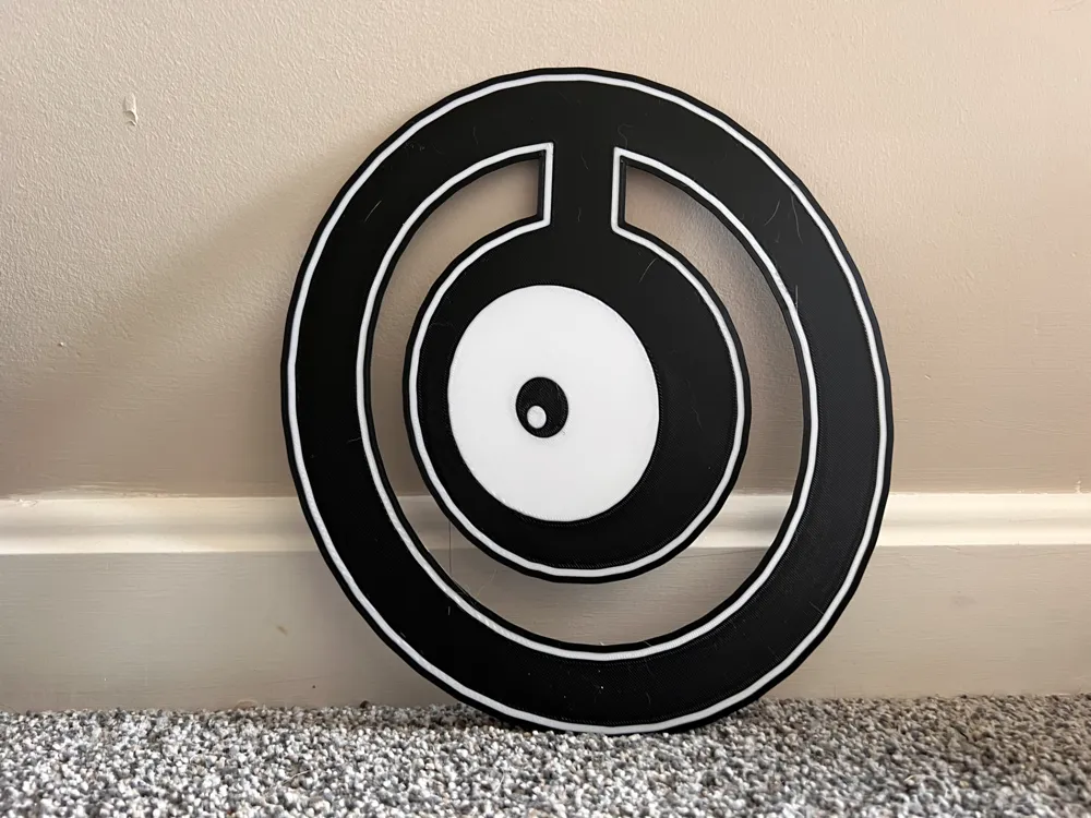 Pokemon - 0201 Unown O LED Lamp by BeeTee 3D - MakerWorld