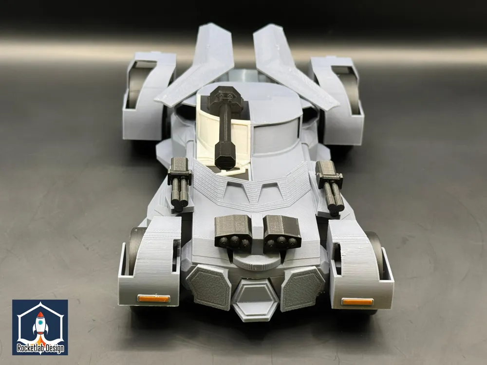 Batmobile Tic-Tac Candy Storage by Rocketlab Design MakerWorld: Download Free 3D Models