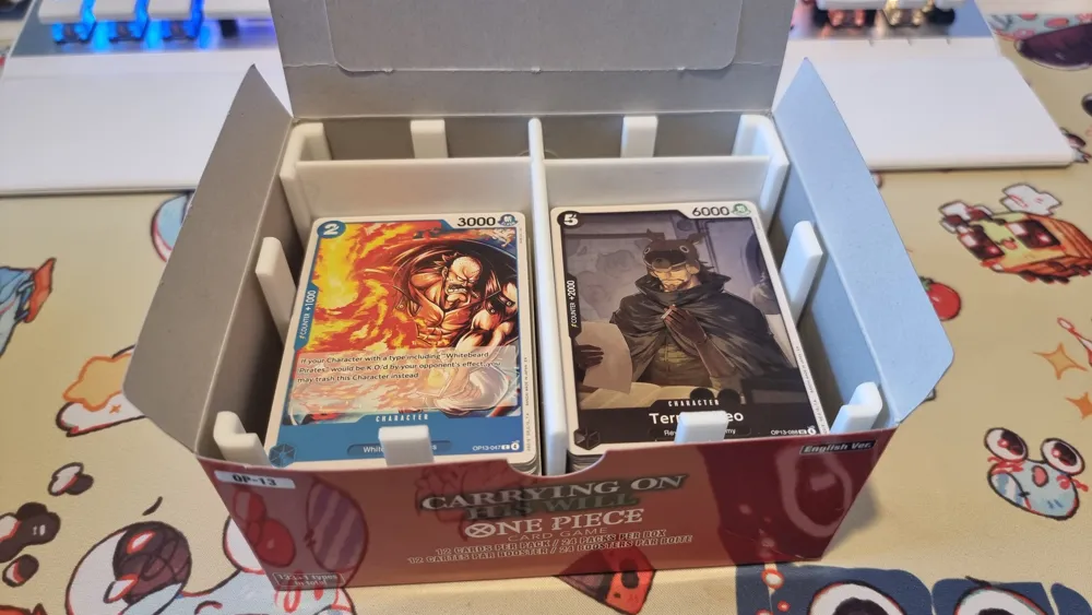 Simple TCG Display Inset (OP) - Free 3D Print Model - MakerWorld