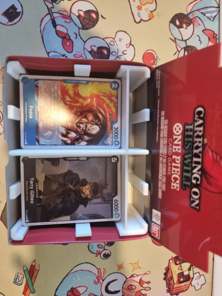 Simple TCG Display Inset (OP) - Free 3D Print Model - MakerWorld