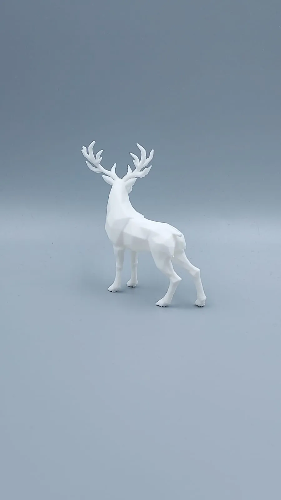 Low-Poly Stag Sentinel - Free 3D Print Model - MakerWorld