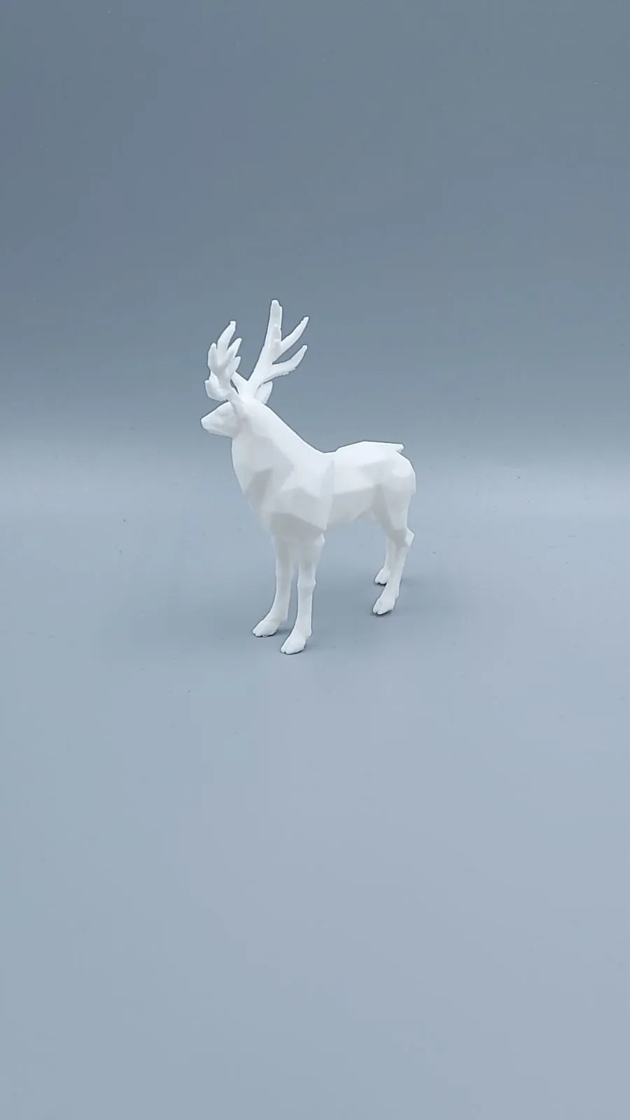 Low-Poly Stag Sentinel - Free 3D Print Model - MakerWorld