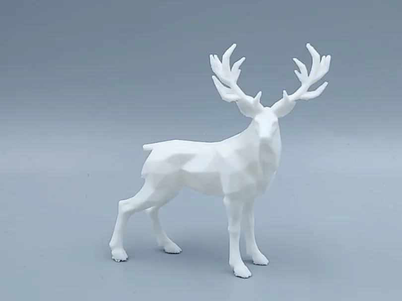 Low-Poly Stag Sentinel - Free 3D Print Model - MakerWorld