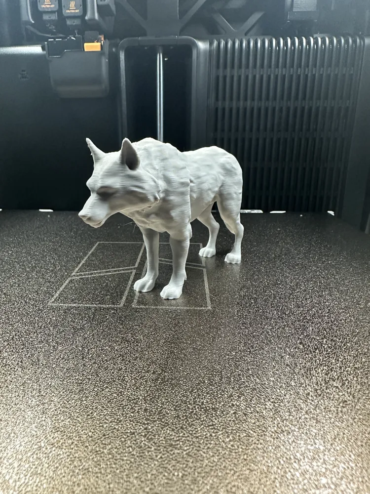 Wolf - Free 3D Print Model - MakerWorld