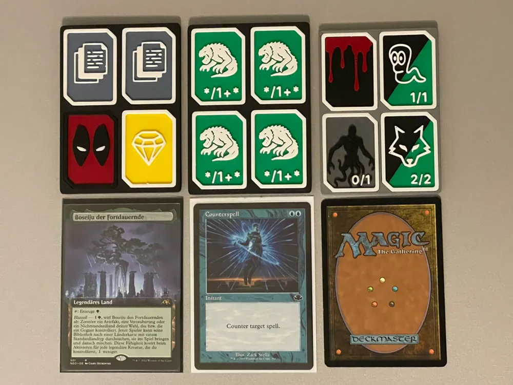 MTG Mini-Token Cardholder by Magarinemann MakerWorld: Download Free 3D Models