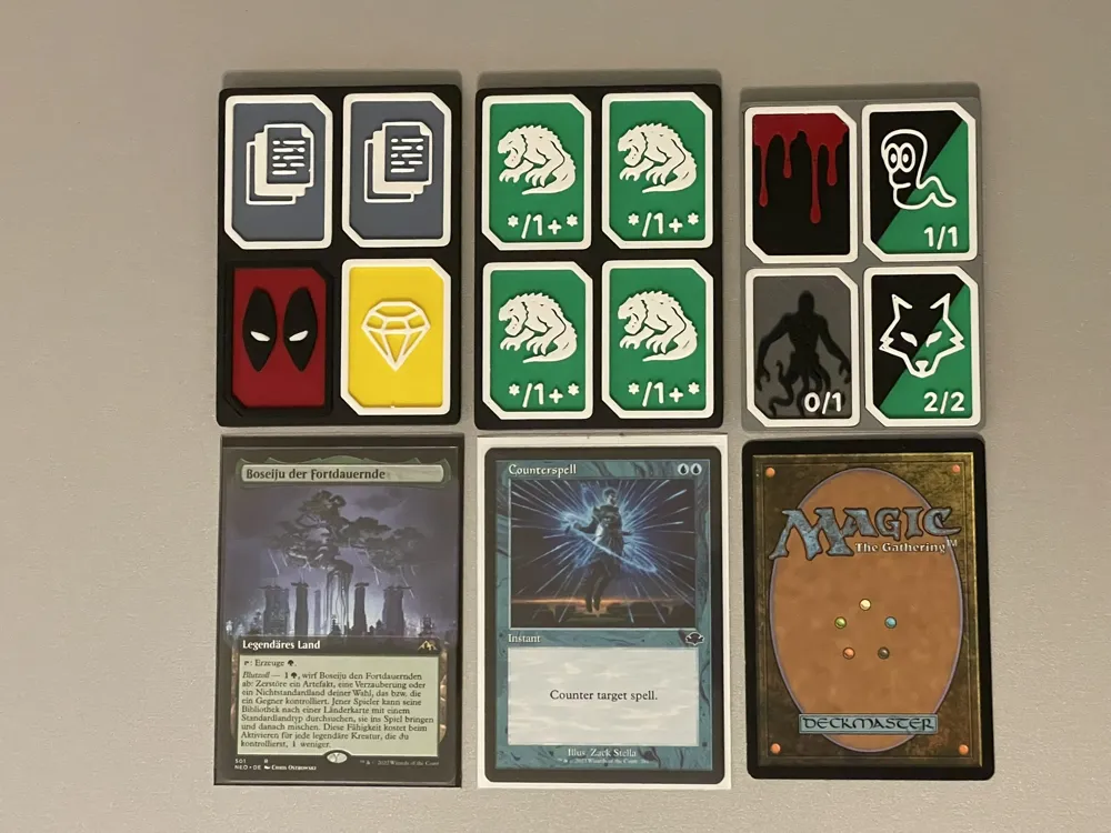 MTG Mini-Token Cardholder - Free 3D Print Model - MakerWorld