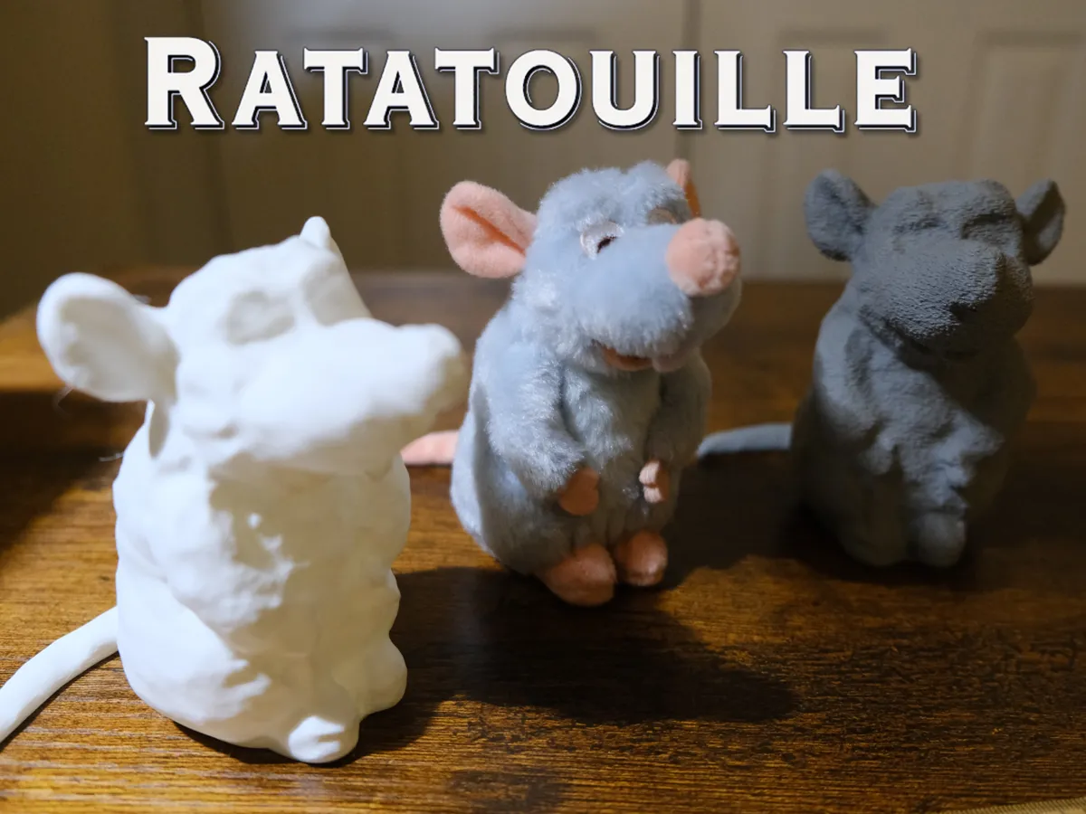Remy from Ratatouille (3D Scan) by WiiChef MakerWorld: Download Free 3D ...