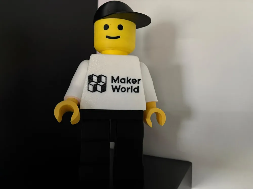 Brickman Makerworld 20cm Figur 500% – Kostenloses 3D-Druckmodell ...