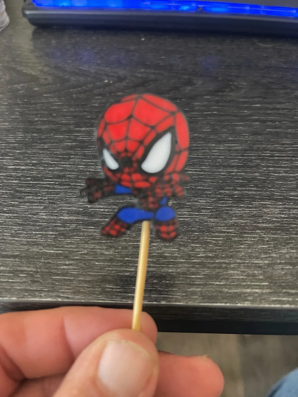 Superhero Toothpick Toppers by Websters Creations - MakerWorld