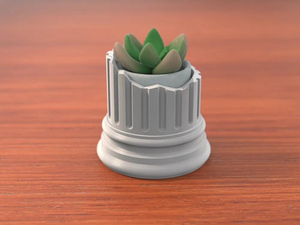 Ancient Column Flower Vase by lst_lab - MakerWorld