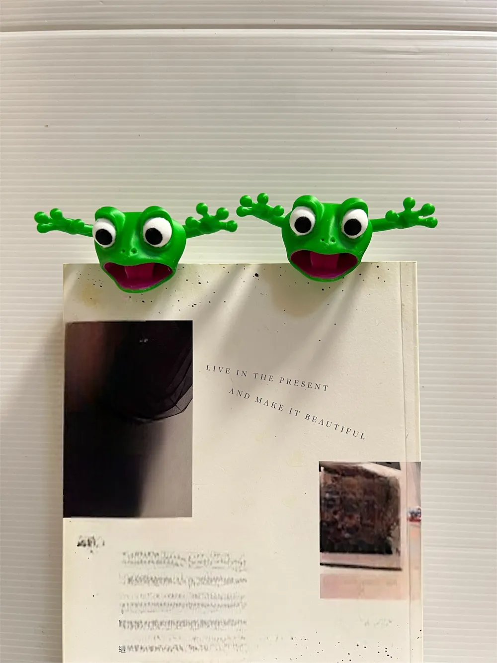 Squashed Frog Bookmark - Free 3D Print Model - MakerWorld