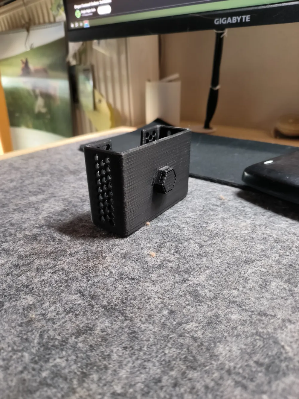 Honeycomb storage wall (HSW) baskets by Jonas B MakerWorld: Download Free 3D Models