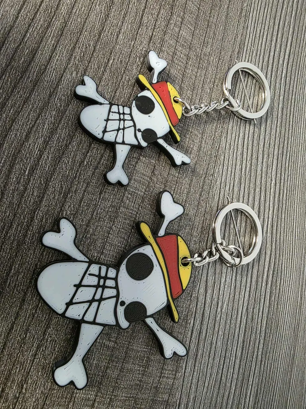 One Piece * Luffy - Jolly Roger * Keychain - Free 3D Print Model ...