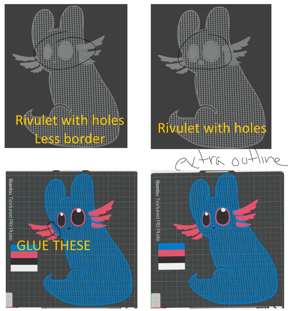 Rivulet pin board - Free 3D Print Model - MakerWorld