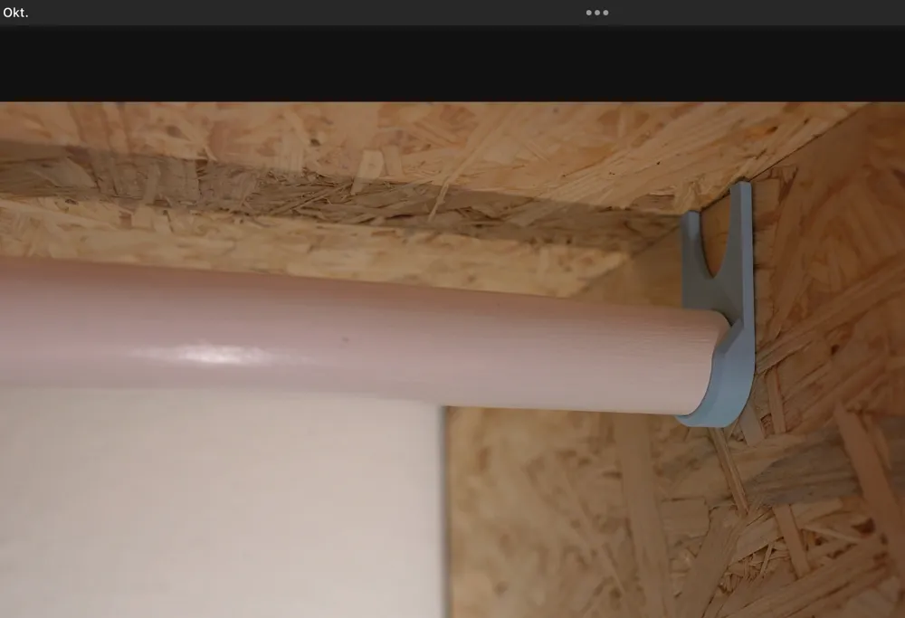 Wardrobe Shelf Stick Hanger for Closet and Cloths by Piet - MakerWorld