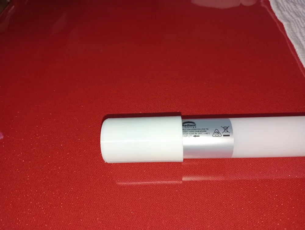 Tube LED End cap by kylefoxtunmer - MakerWorld