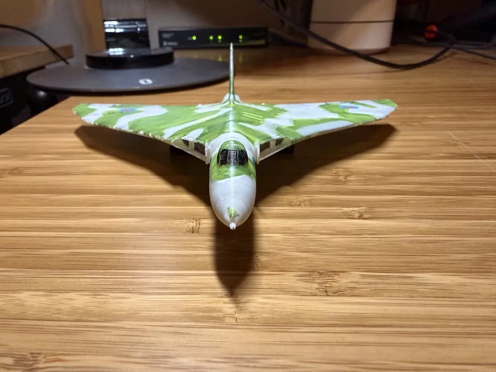 Avro Vulcan Strategic Bomber 1:200 scale - Free 3D Print Model - MakerWorld