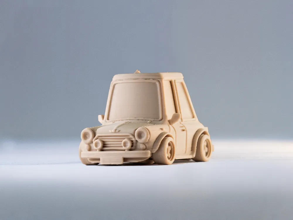 Tooned Mini Cooper 13i Kit Card - Free 3D Print Model - MakerWorld