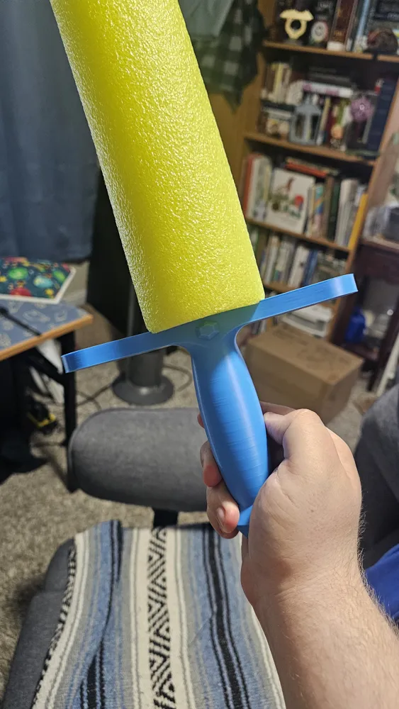 Sturdy pool noodle sword - Free 3D Print Model - MakerWorld