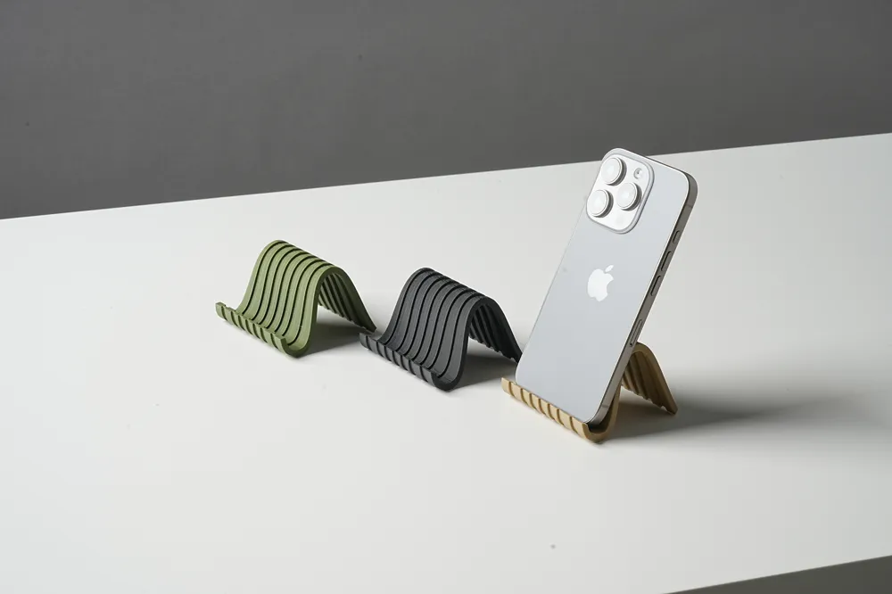 Minimalist Phone Stand - Free 3D Print Model - MakerWorld