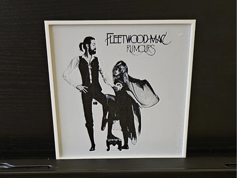 Fleetwood Mac: Rumours (1977) - Album Cover - Free 3D Print Model ...
