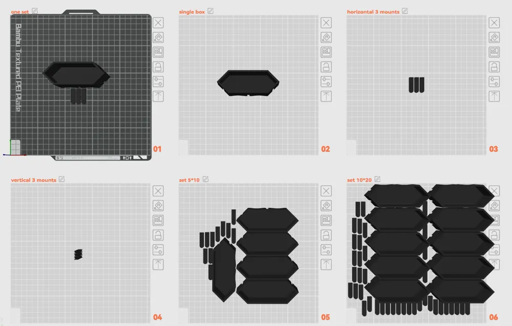 Modular Hex Hot Wheels Car Display Shelf - Free 3D Print Model - MakerWorld