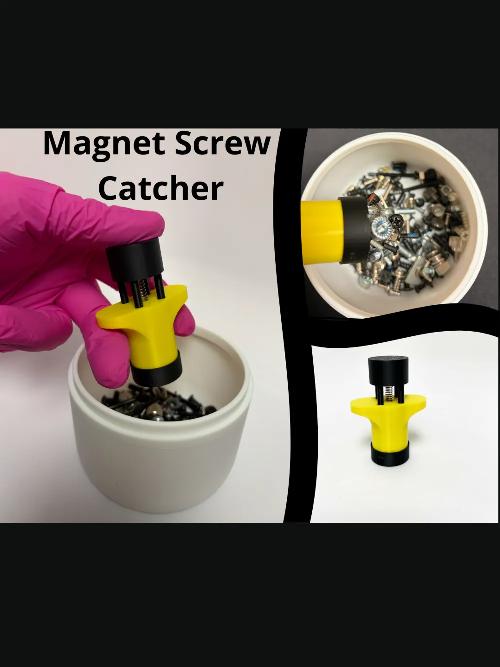 Magnet Screw Catcher - Free 3D Print Model - MakerWorld