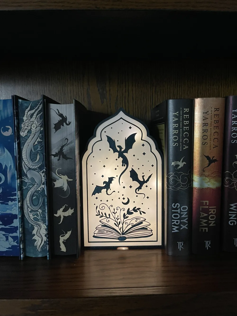 Fourth Wing Inspired Book Nook / Book Plate - Free 3D Print Model ...