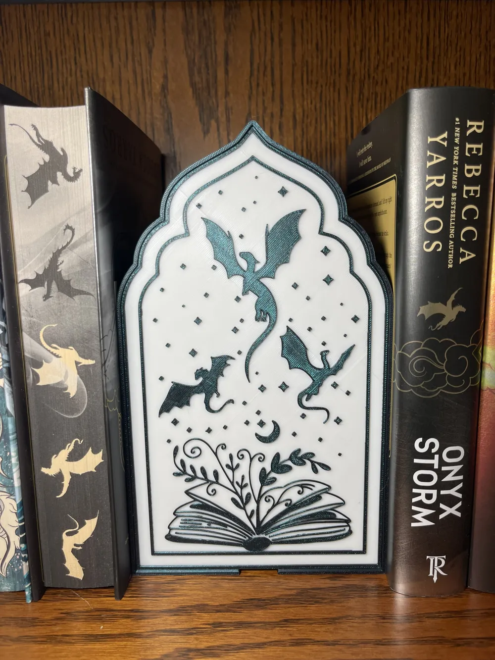 Fourth Wing Inspired Book Nook / Book Plate - Free 3D Print Model ...