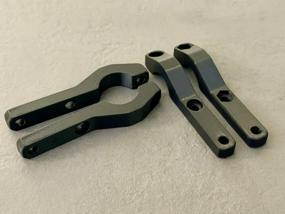 Extension for Acerbis Rally Brush Handguard Clamp - Free 3D Print Model ...