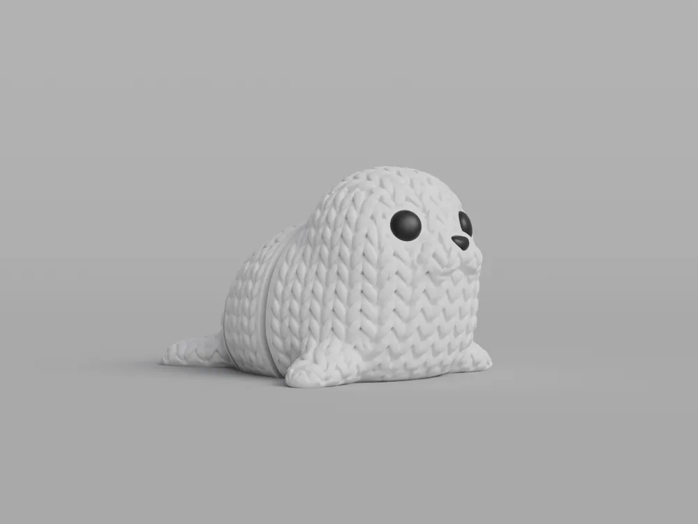 Knitted Flexi Seal - Free 3D Print Model - MakerWorld