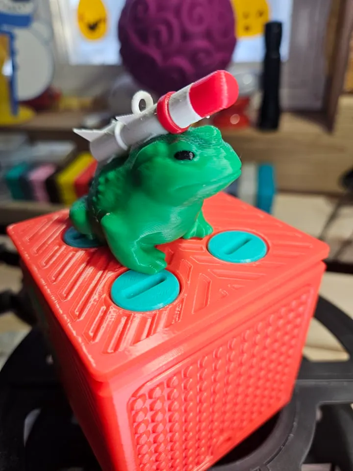 Missile Toad - Free 3D Print Model - MakerWorld