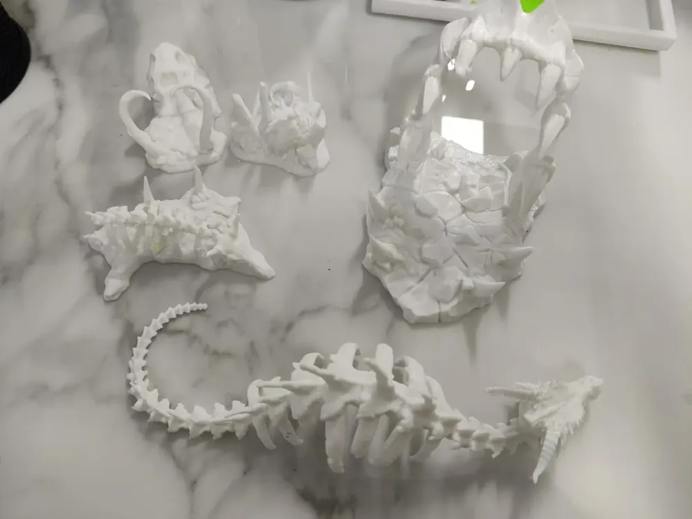 Dragon Skeleton by pokemon player - MakerWorld