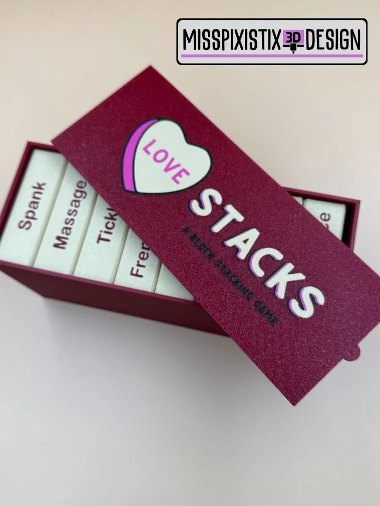 Love Stacks: A Block Stacking Game by Misspixistix - MakerWorld