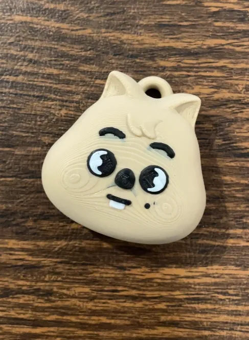 Quokka (Stray Kids) Keychain - Free 3D Print Model - MakerWorld
