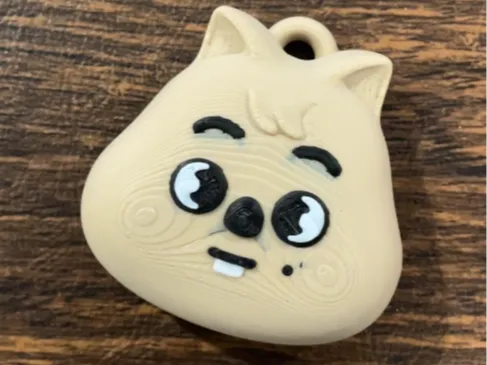 Quokka (Stray Kids) Keychain - Free 3D Print Model - MakerWorld