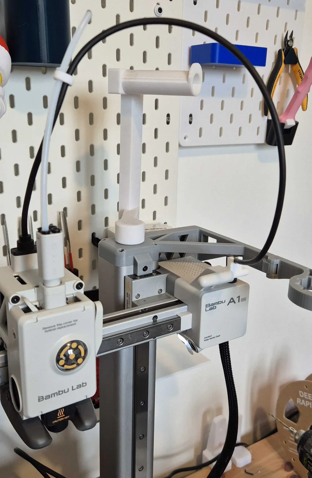 A1 Mini Universal Camera Mount and Spool Holder by Phil MakerWorld ...