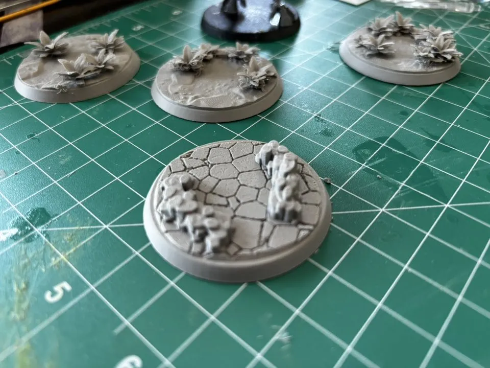 Wargaming Mini Base Pack 1 Jungle, Desert+ Pack - Free 3D Print Model ...