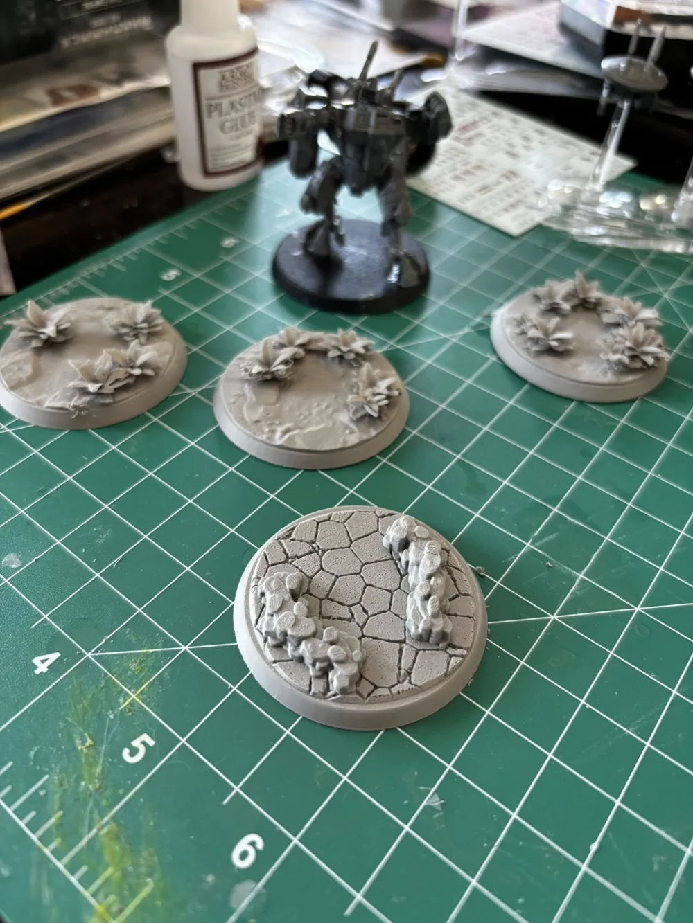 Wargaming Mini Base Pack 1 Jungle, Desert+ Pack - Free 3D Print Model ...