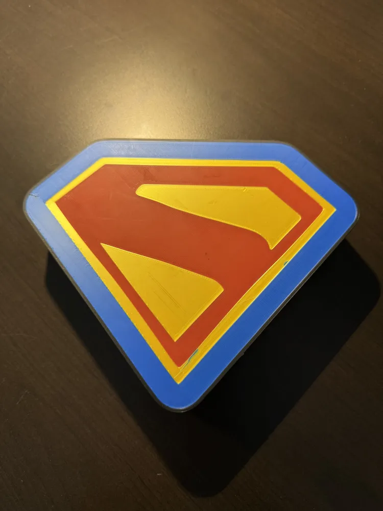 Superman 2025 Lightbox by 3D Print Vibe MakerWorld: Download Free 3D Models
