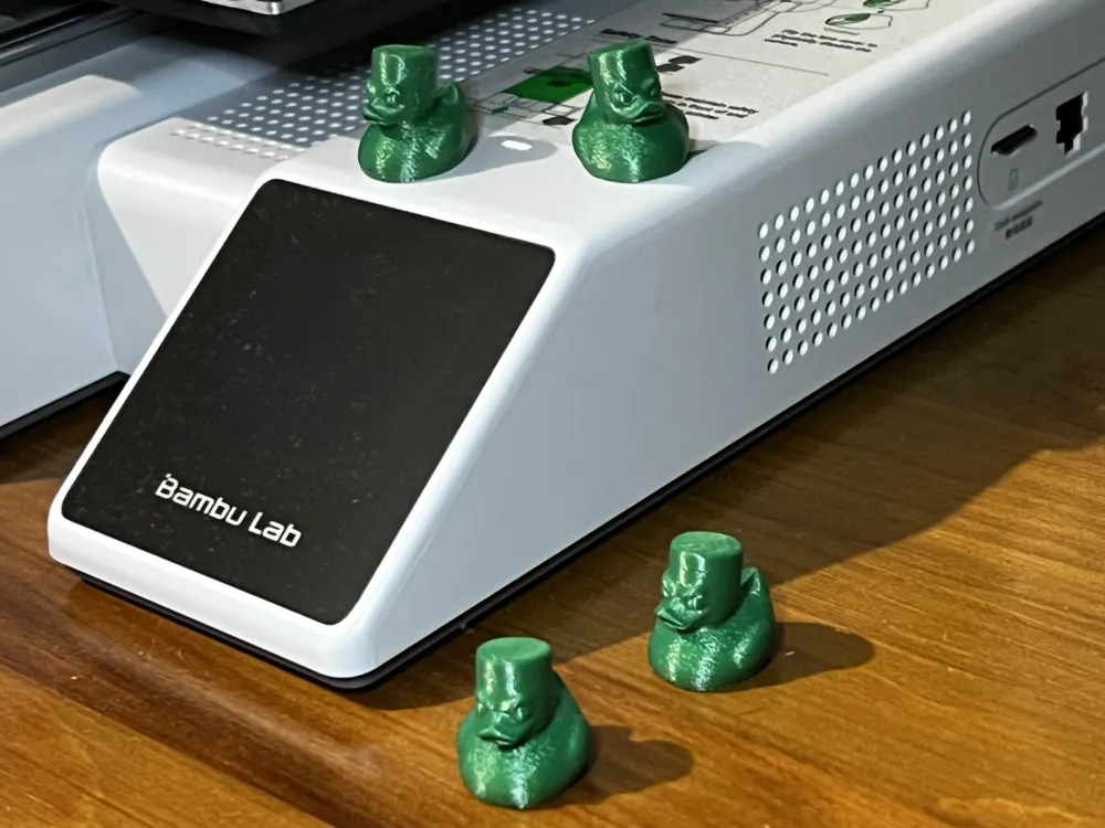 Mini Crochet Angry Duck - Free 3D Print Model - MakerWorld