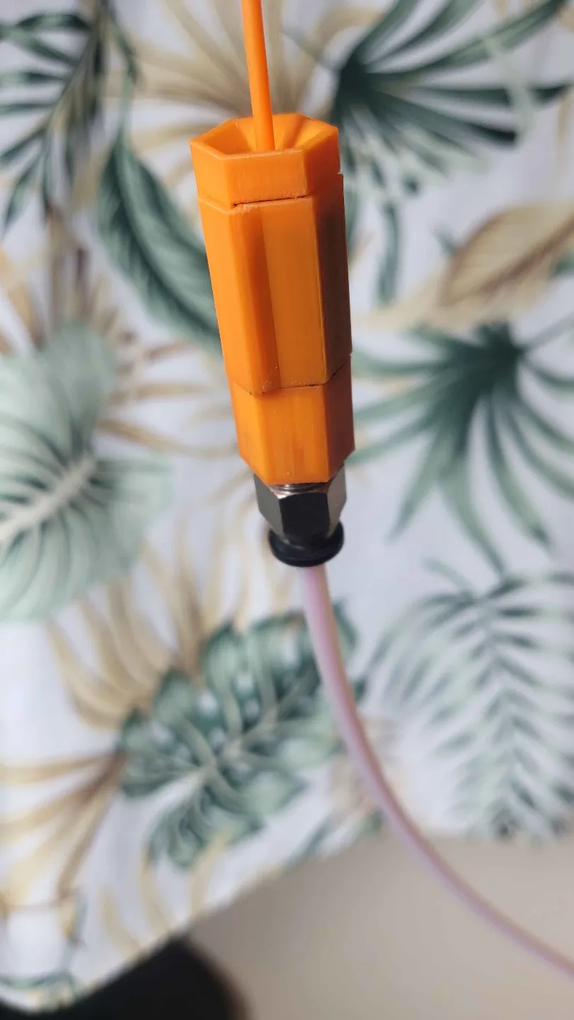 Filament Cleaner with PTFE Pneumatic fitting by Odie - MakerWorld