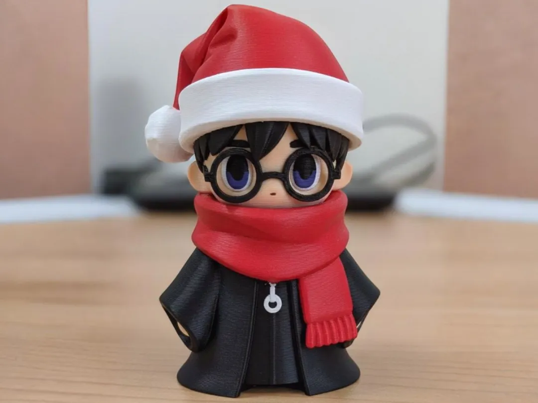 Christmas - Chibi Harry Potter Xmas Version by Cris MakerWorld: Download Free 3D Models