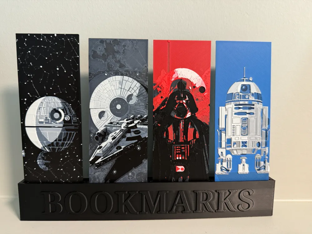 Star Wars Bookmark Collection #1 by Canadian Gamer MakerWorld: Download ...