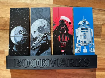Star Wars Bookmark Collection #1 by Canadian Gamer MakerWorld: Download ...