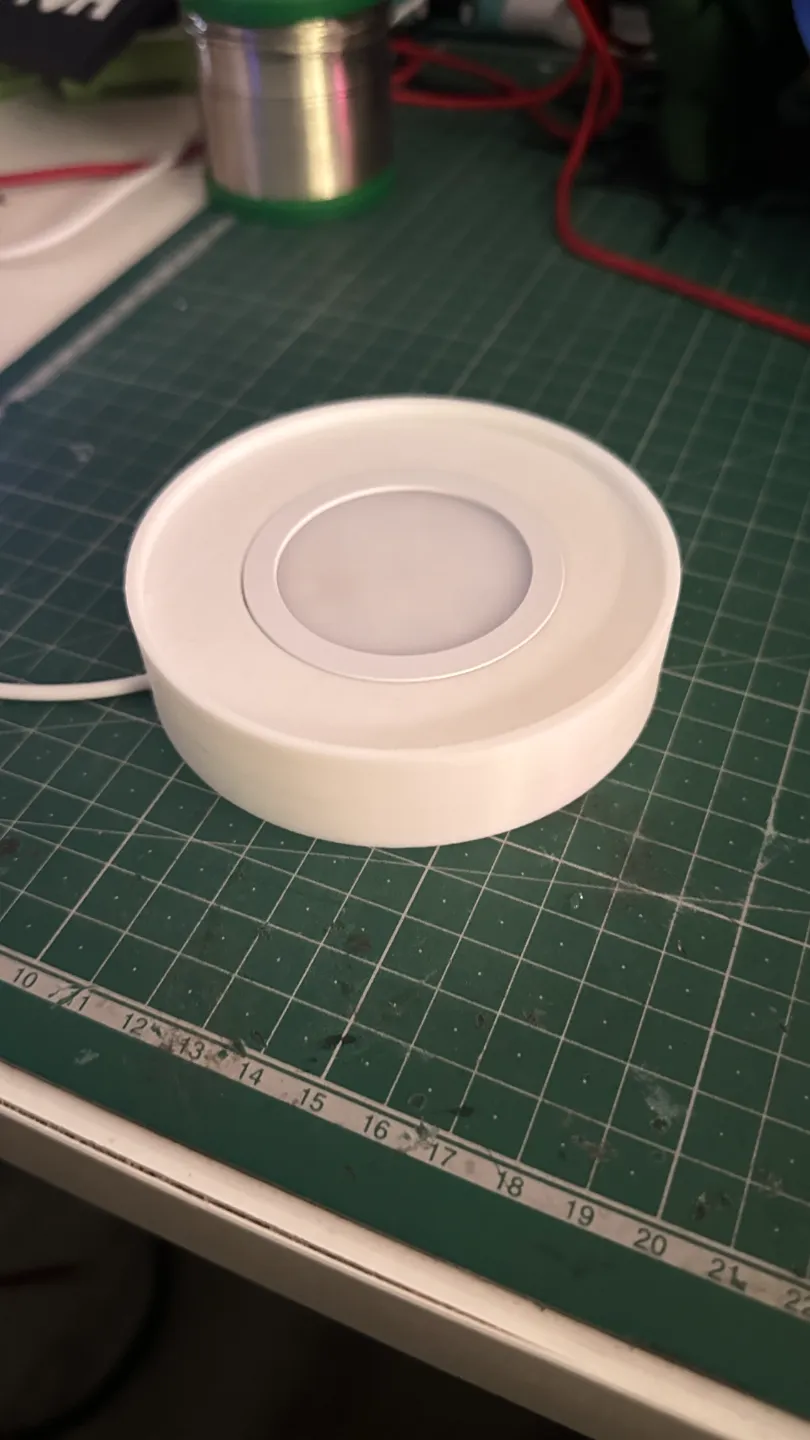 Led light base for cylindrical lithophane by nb3d.impressao - MakerWorld