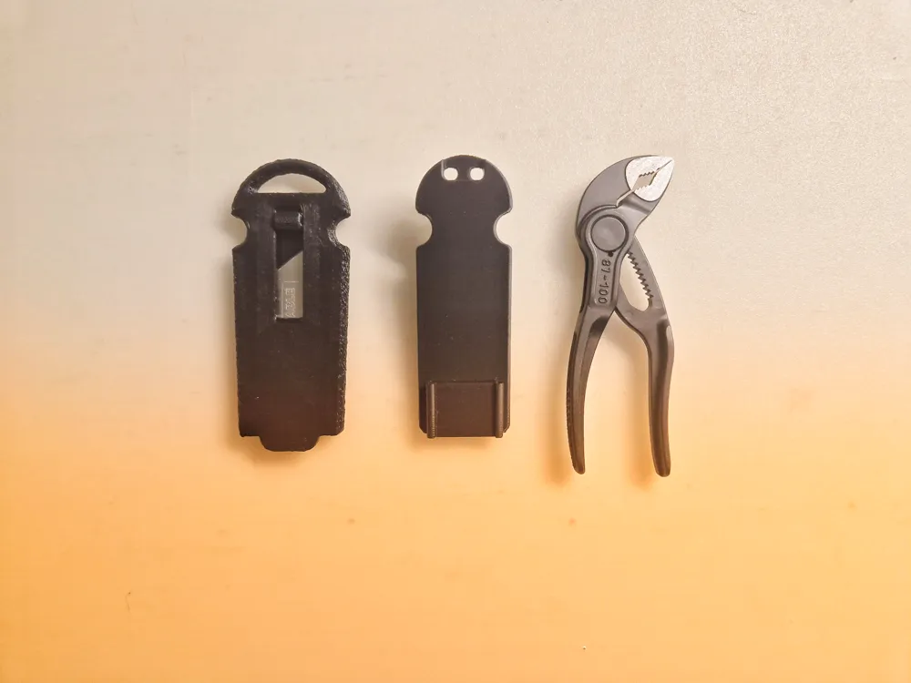 EDC Utility Knife & Knipex Cobra XS Holder by SorenTheSwede MakerWorld ...