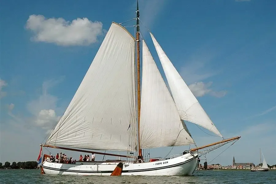 Traditional Dutch Tjalk ( fits in a Bottle ) by Rossero - MakerWorld